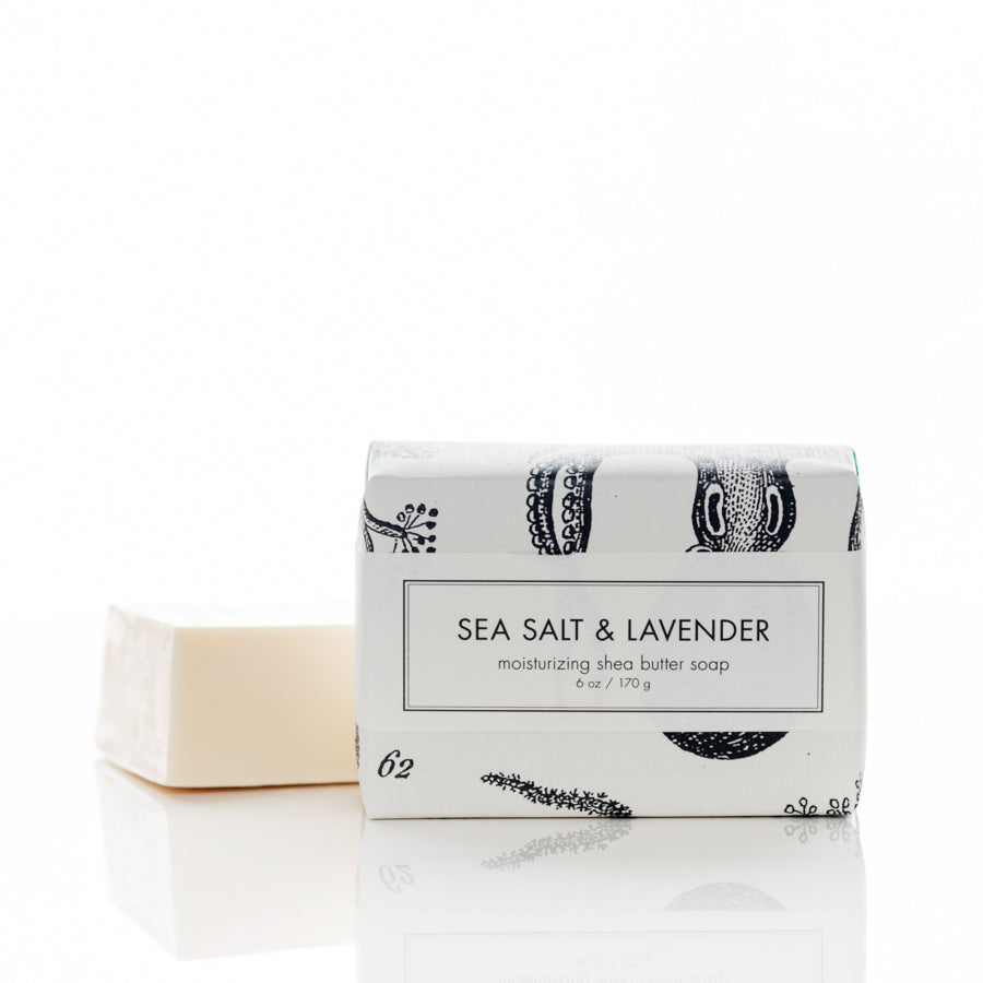 Sea Salt & Lavender - Shea Butter Bar Soap – Formulary 55
