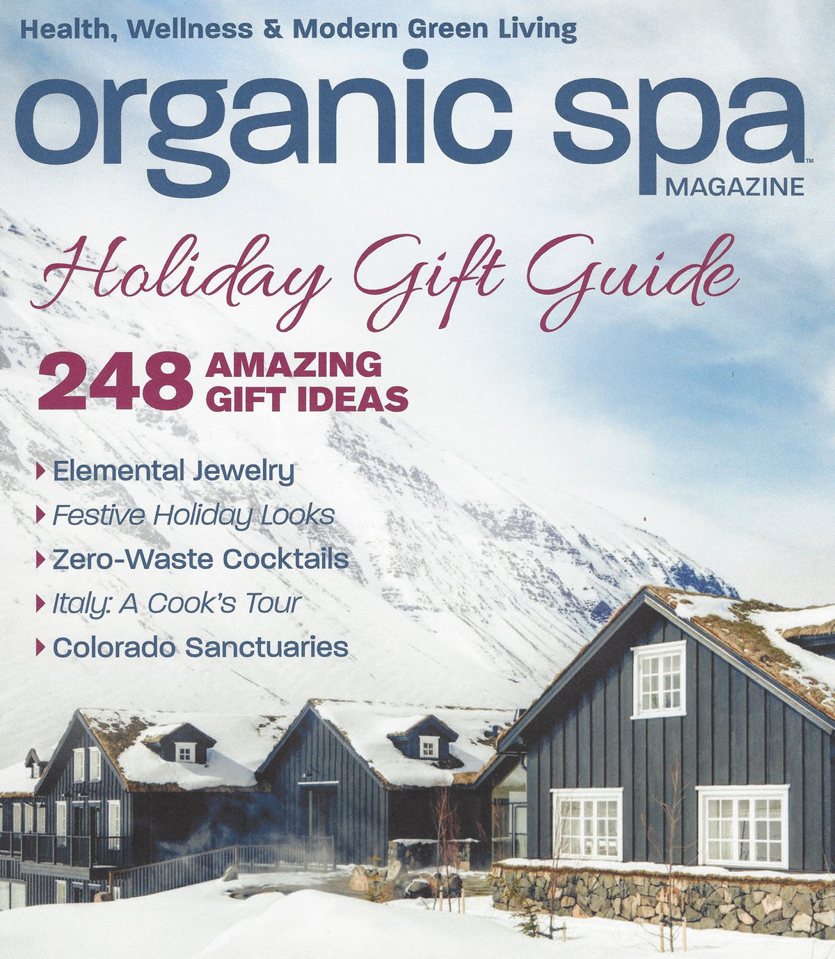 SEEN & HEARD - ORGANIC SPA MAGAZINE - DECEMBER 2018 – Formulary 55